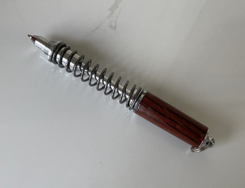 Turned Timber 'Spring' Pen in Hairy Oak ⋆ Spend With Us - Buy From a ...